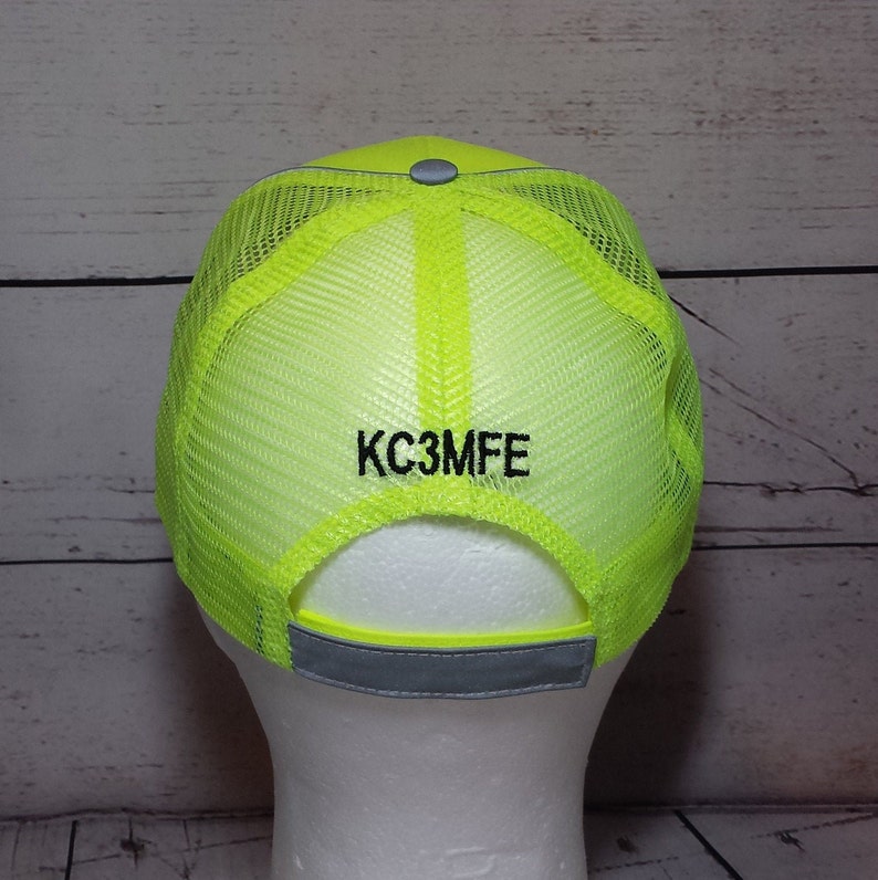 Embroidered Skywarn Storm Spotter High Vis Hat With Callsign - Etsy