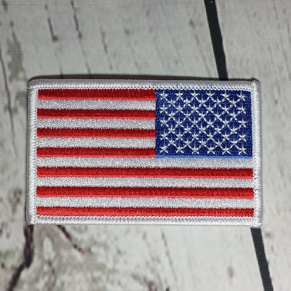 American Flag Shoulder Patch - Etsy