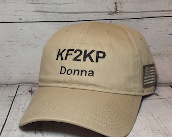 Ham Call Sign Hat | Etsy