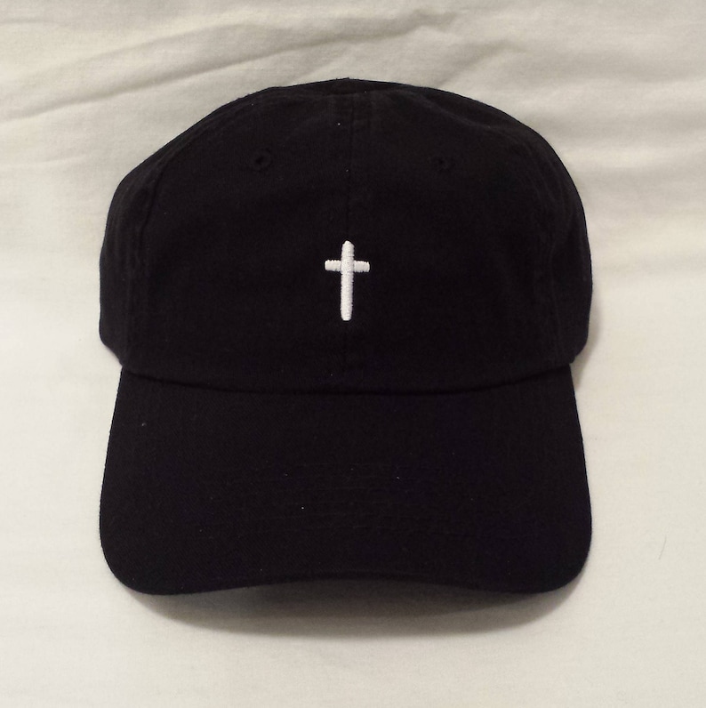 Embroidered Cross Hat / Christian Cross Hat / Cross Hat / Embroidered ...