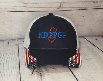 Hat Ham Radio Call Sign | Etsy