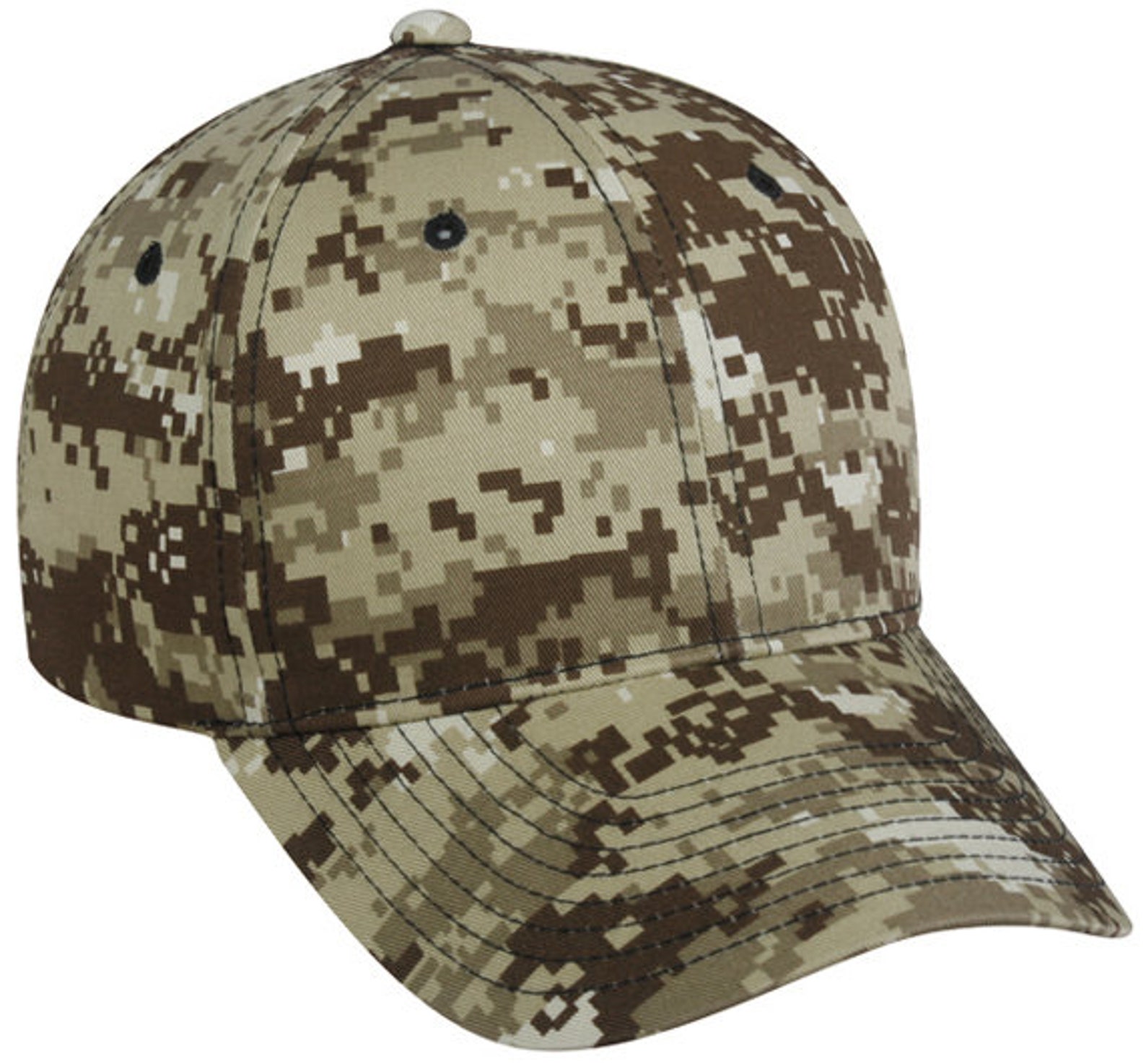 Digital Camo Non-decorated Blank Hat \ Digital Digi Camoflauge Military ...