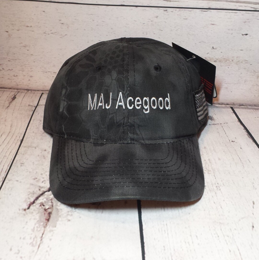 Custom Embroidered Kryptek Tactical Camo Hat / Personalized Embroidery ...