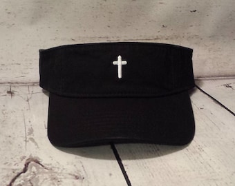 Embroidered Cross Hat / Christian Cross Hat / Cross Hat / Embroidered ...