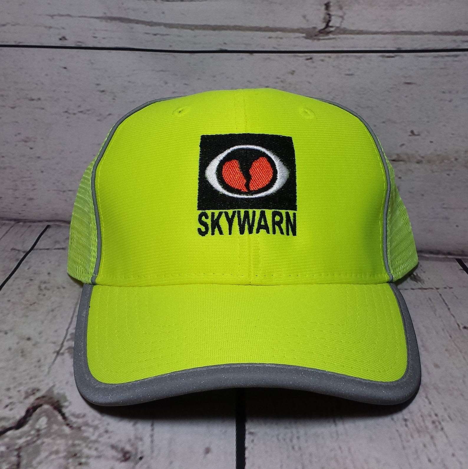 Embroidered Skywarn Storm Spotter High Vis Hat with Callsign | Etsy