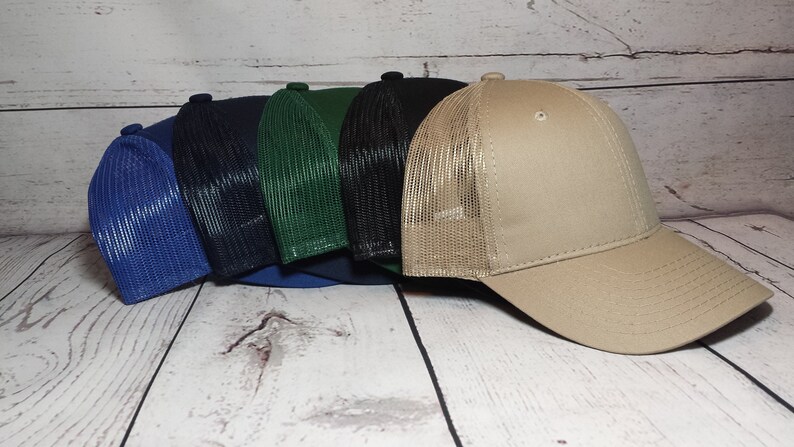 Embroidered Ham Radio Call Sign and Name Mesh Back Hat / Custom Amateur ...