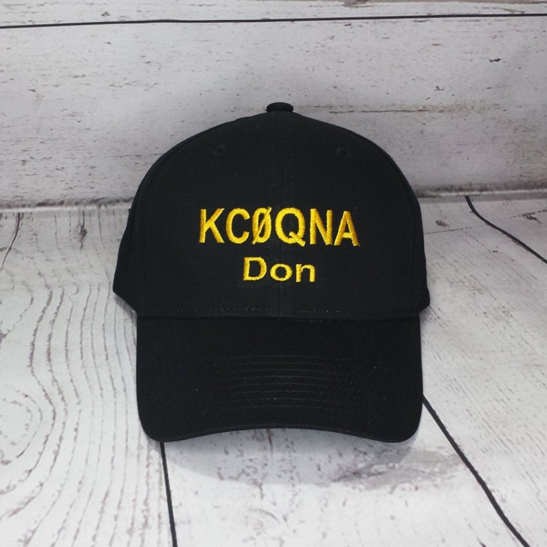 Embroidered Amateur Radio Call Sign Hat / Custom Callsign Ham - Etsy