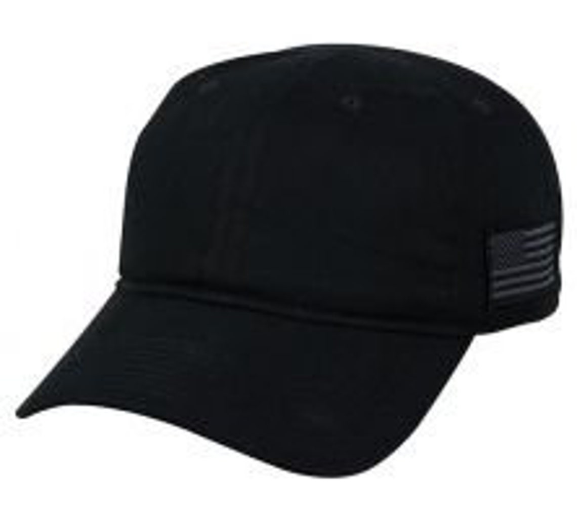 Embroidered Call Sign and Name Tactical Hat With American Flag on Side ...