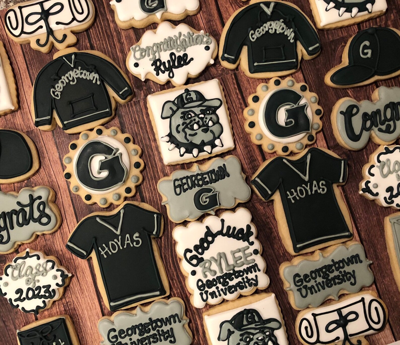 Georgetown University Sugar Cookies please Include Graduates - Etsy