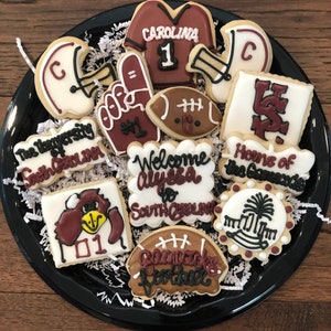 University of South Carolina Sugar Cookies - Etsy