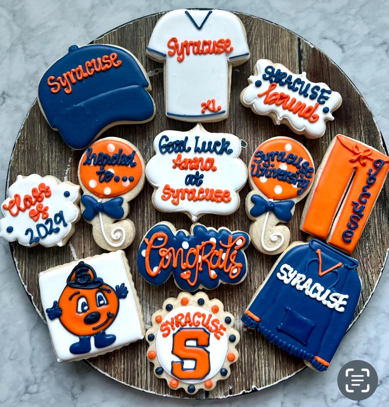 1 Syracuse University Sugar Cookies - Etsy