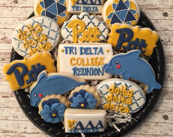 University of Pittsburgh Sugar Cookies - Etsy