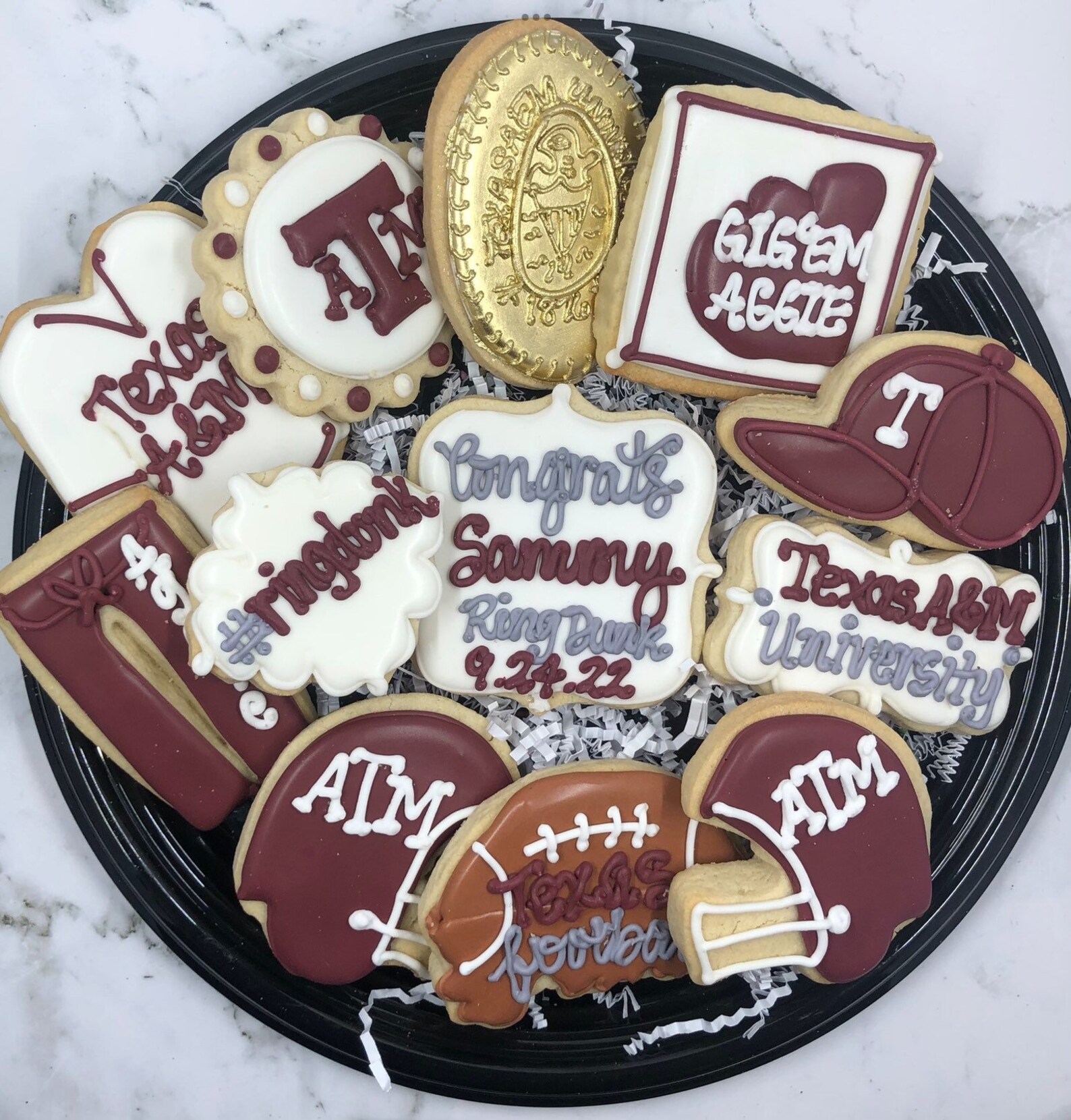 Texas A&M University Sugar Cookies - Etsy