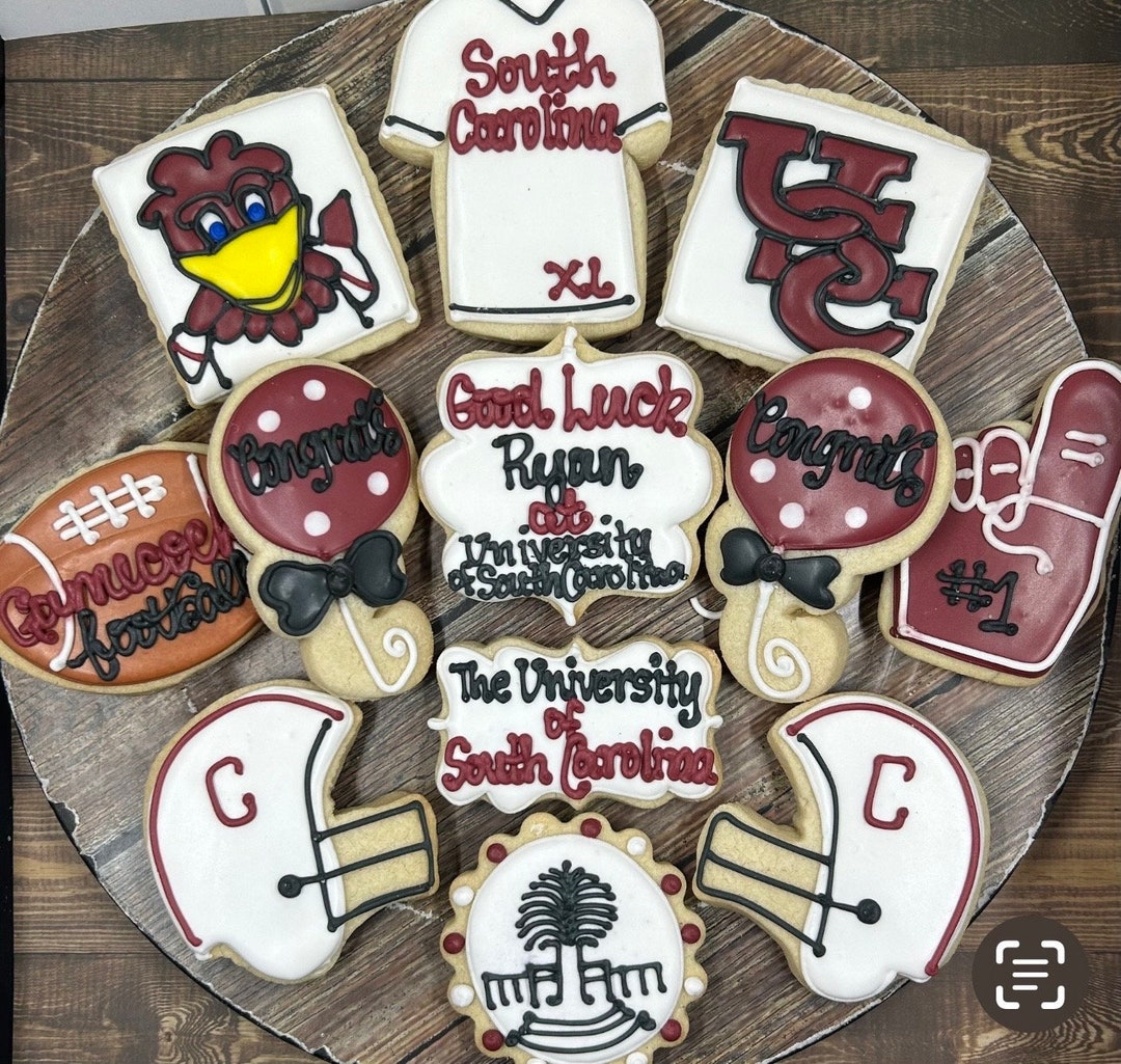 University of South Carolina Sugar Cookies - Etsy
