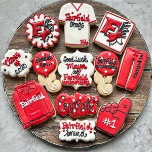 Fairfield University Sugar Cookies - Etsy