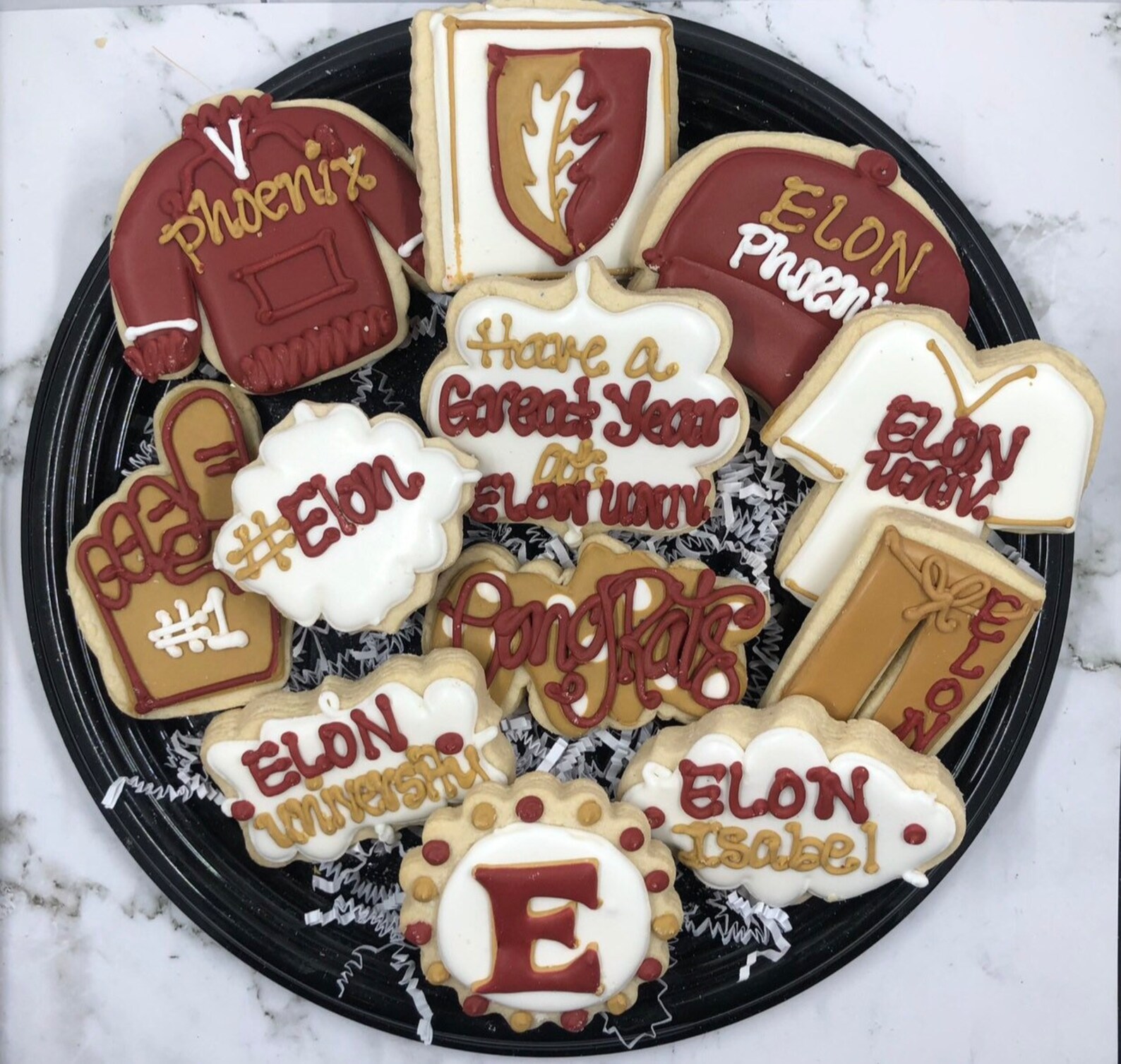 Elon University Sugar Cookies - Etsy