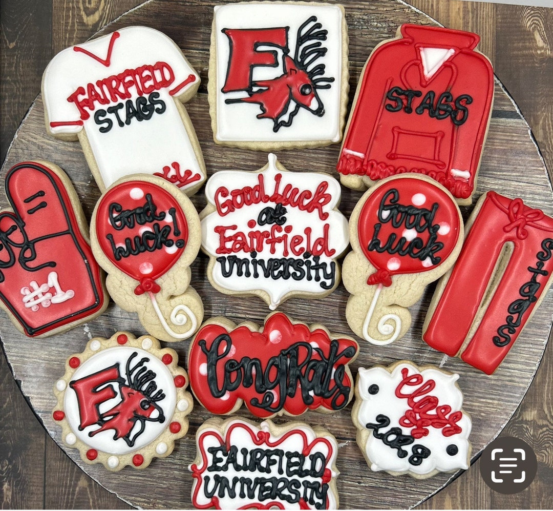Fairfield University Sugar Cookies - Etsy