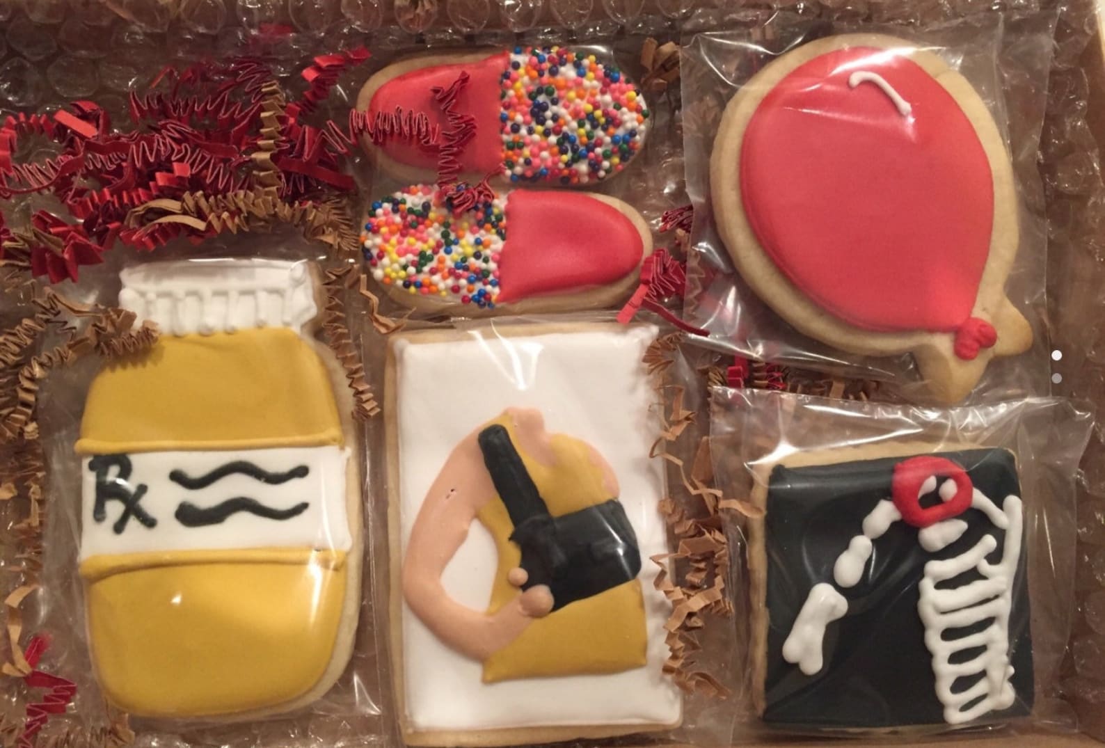 Get Well Sugar Cookies/ Surgery Gift / Knee Surgery Sugar - Etsy