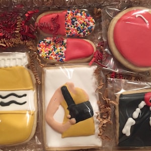 Get Well Sugar Cookies/ Surgery Gift / Knee Surgery Sugar Cookies ...