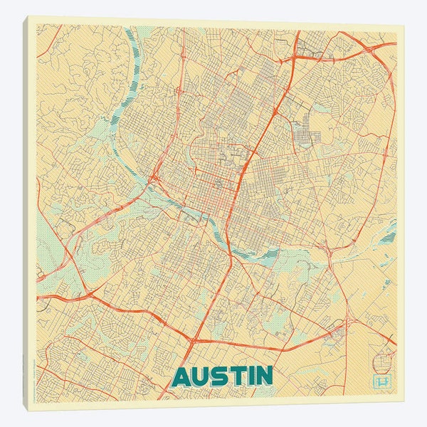 Austin Abstract - Etsy