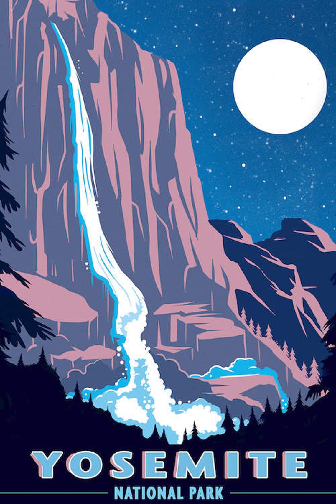 Yosemite National Park Yosemite Print Canvas Wall Art - Etsy