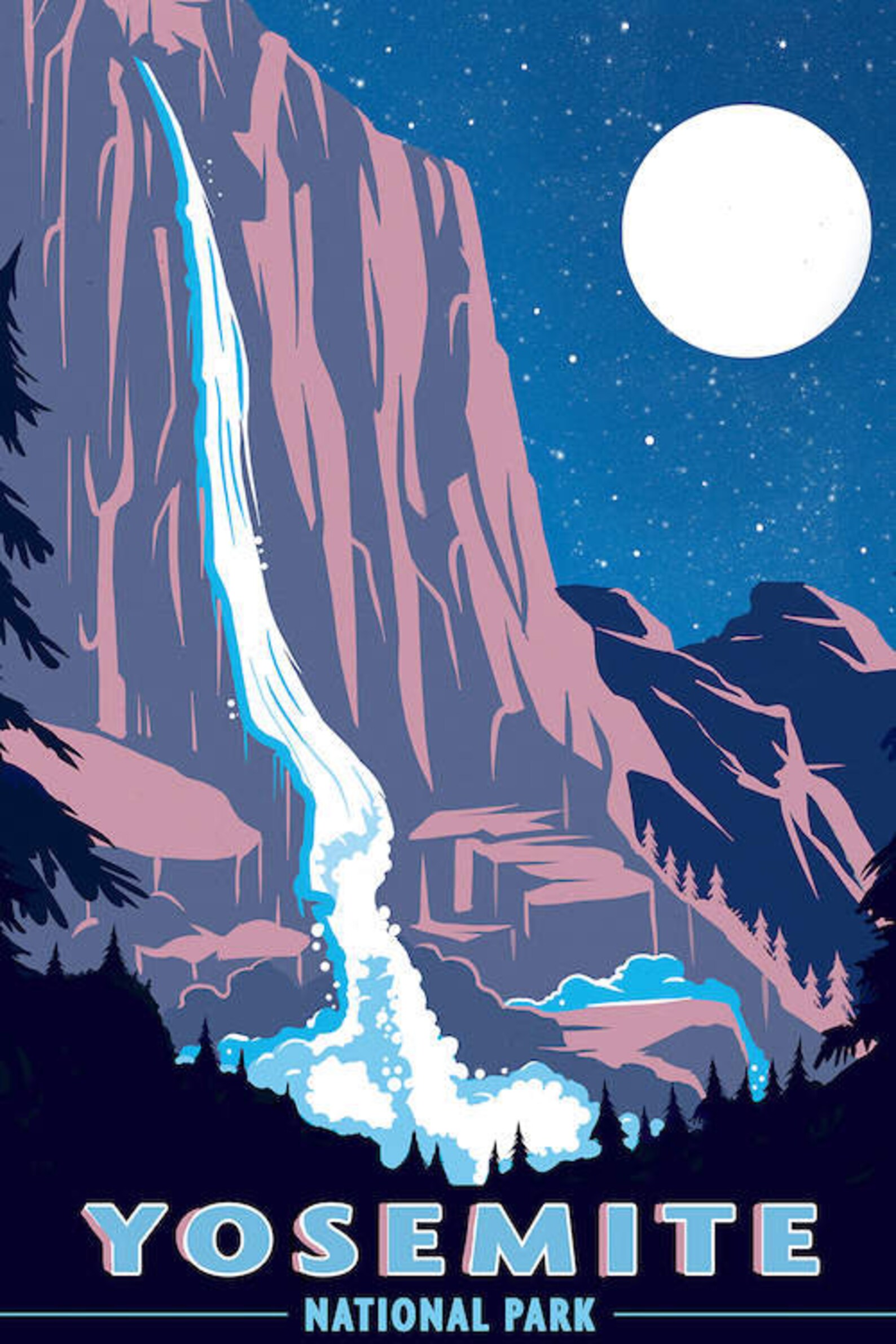 Yosemite National Park Yosemite Print Canvas Wall Art - Etsy