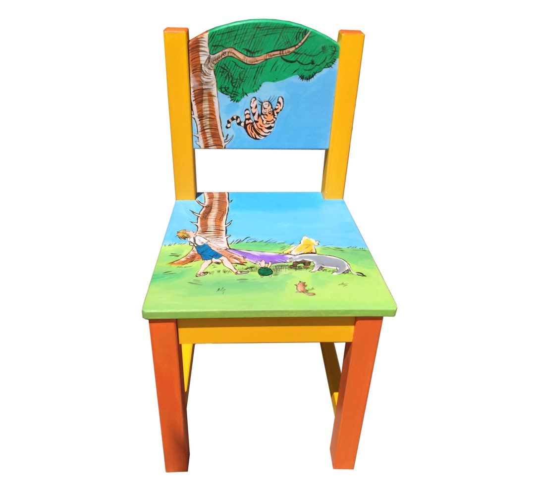 Winnie the Pooh Children's Chair - Etsy