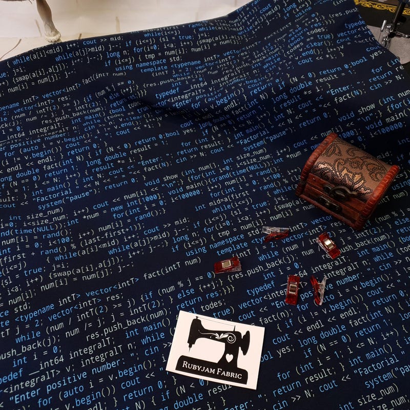 RubyjamFabric - Etsy