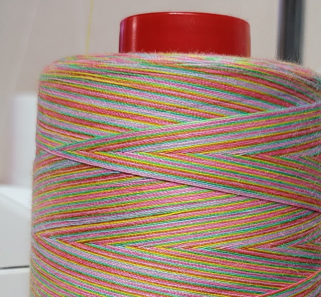 Summer Gelato, Rainbow Thread, Twisted Threads, Decorative Thread ...