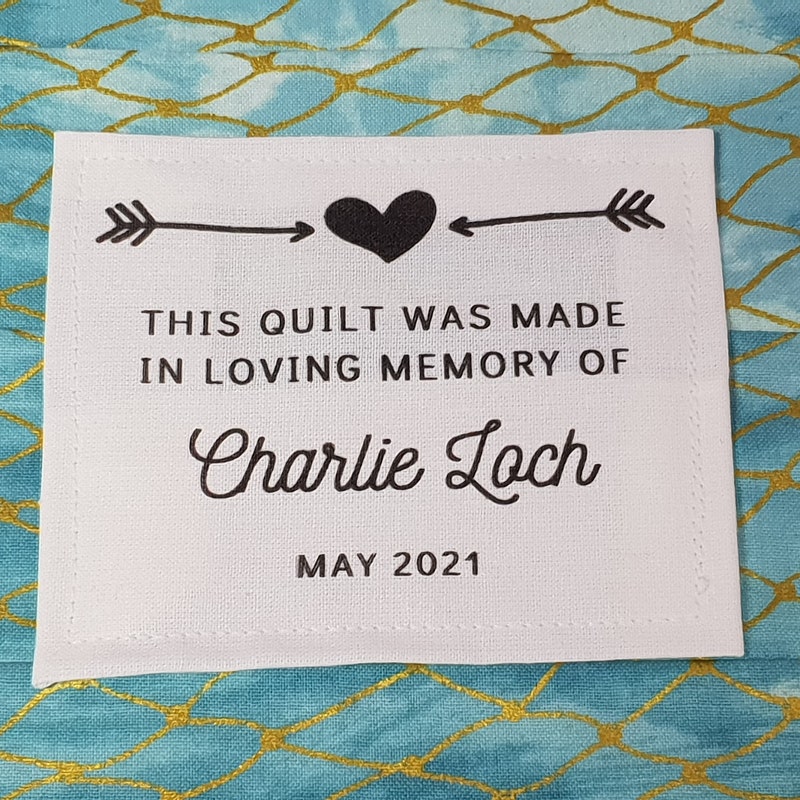 Custom Quilt Labels - Etsy