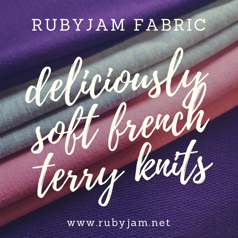 French Terry, Swatch Card, Sample Card, Fabric Samples, Solid, Cotton ...