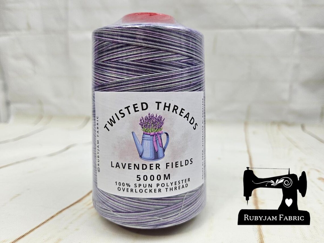 Lavender Fields, Twisted Threads, Serger Thread, Overlocker Thread ...