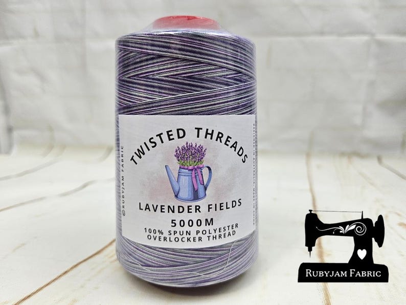 Lavender Fields, Twisted Threads, Serger Thread, Overlocker Thread ...