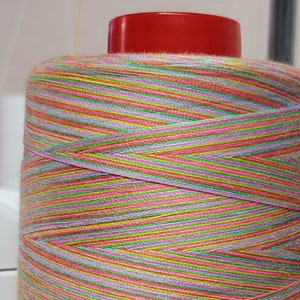 Summer Gelato, Rainbow Thread, Twisted Threads, Decorative Thread ...