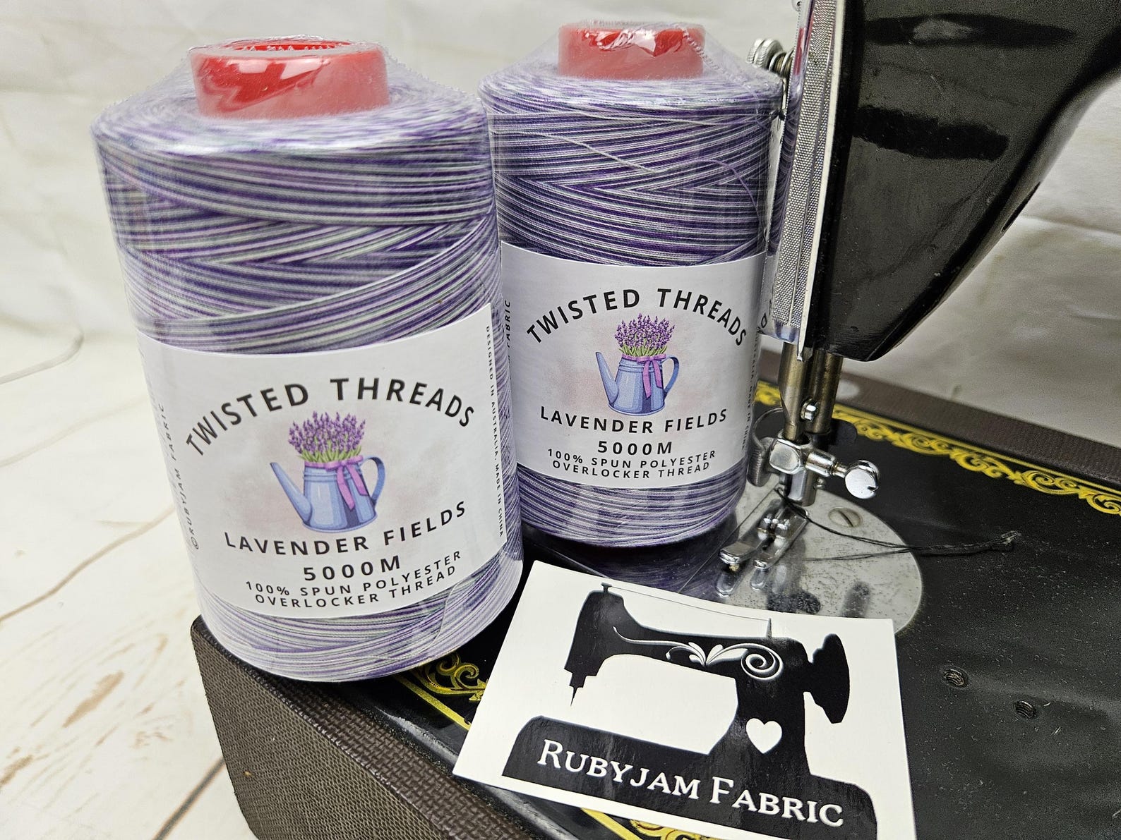 Lavender Fields, Twisted Threads, Serger Thread, Overlocker Thread ...