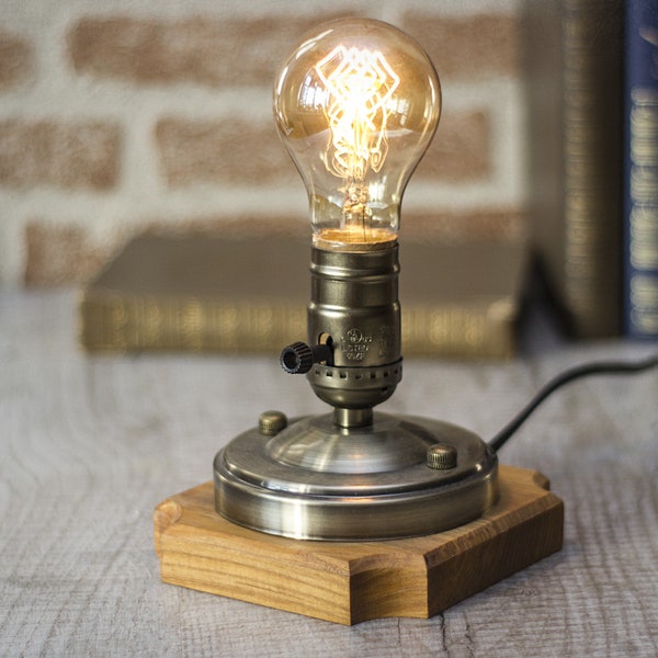 Edison Table Lamp - Etsy