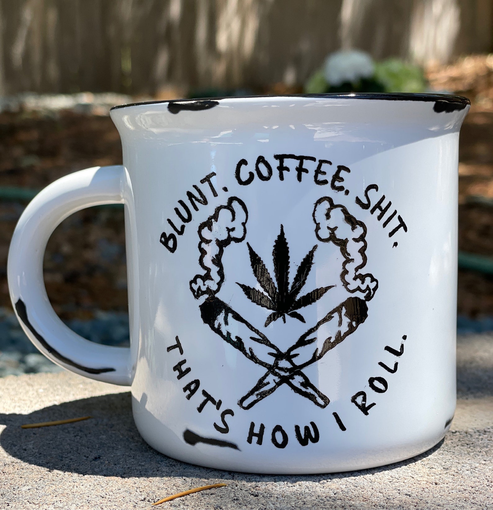 Blunt. Coffee. Poop. Weed Cannabis Marijuana Gift | Etsy