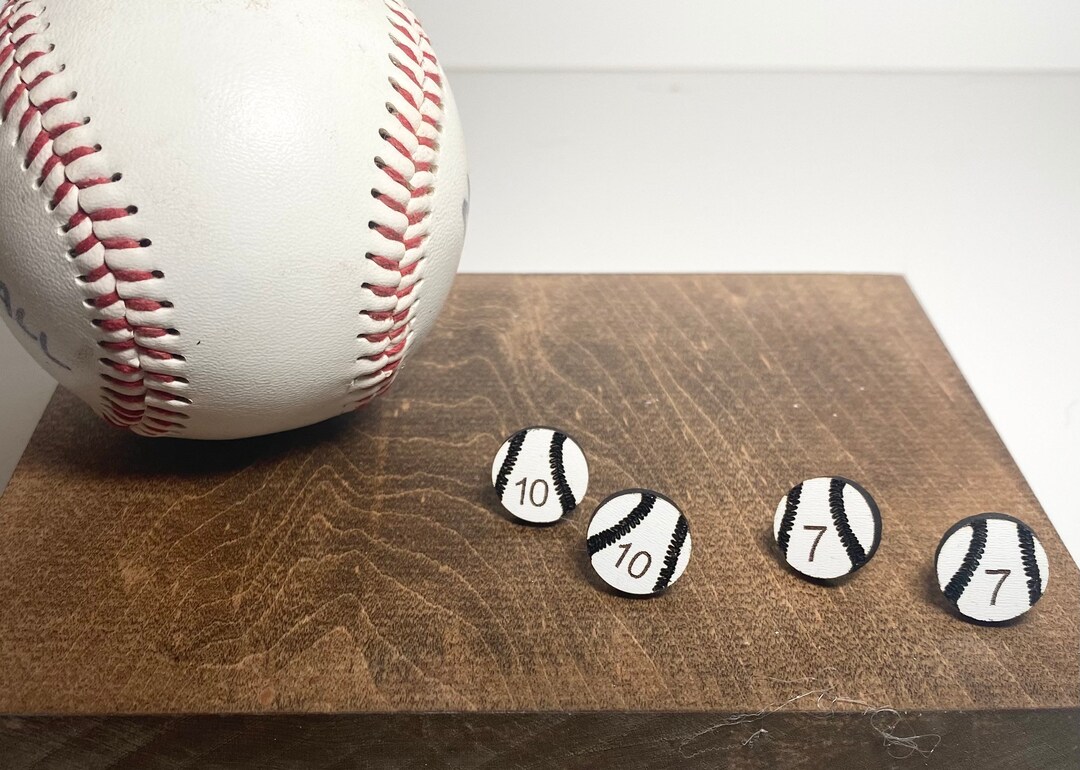 Custom Baseball Stud Earrings Studs - Etsy