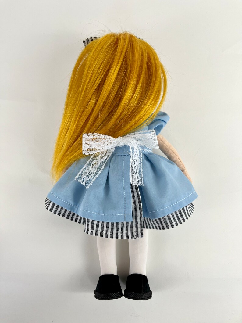 Handmade Alice in Wonderland Rag Doll: 12-inch Plushy Decor - Etsy