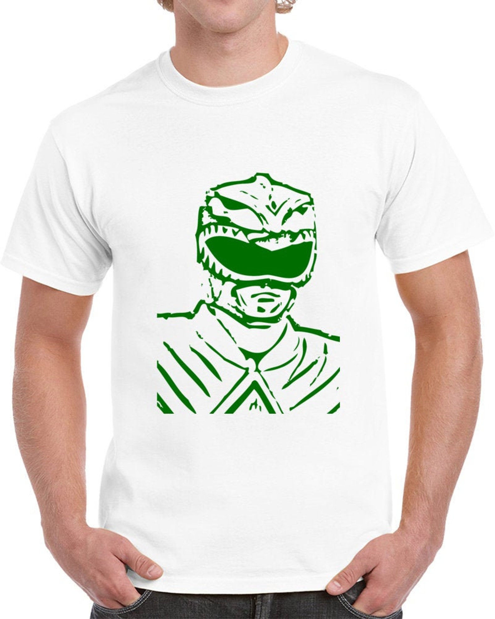 Go Green Ranger T Shirt - Etsy UK