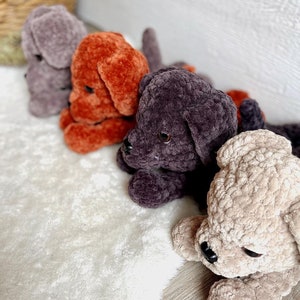 Reggie Pup Snuggler *ENGLISH* PDF Crochet Pattern Amigurumi Handmade ...