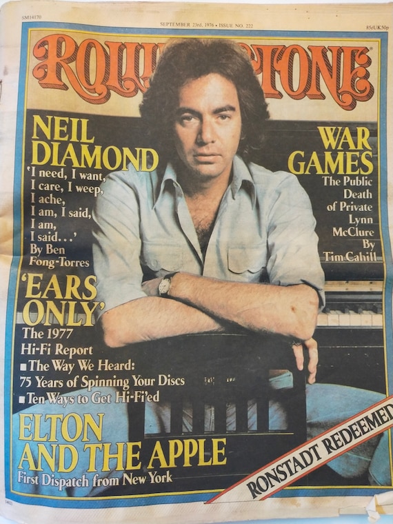 American Music History Vintage Rolling Stone Magazine Rock and - Etsy