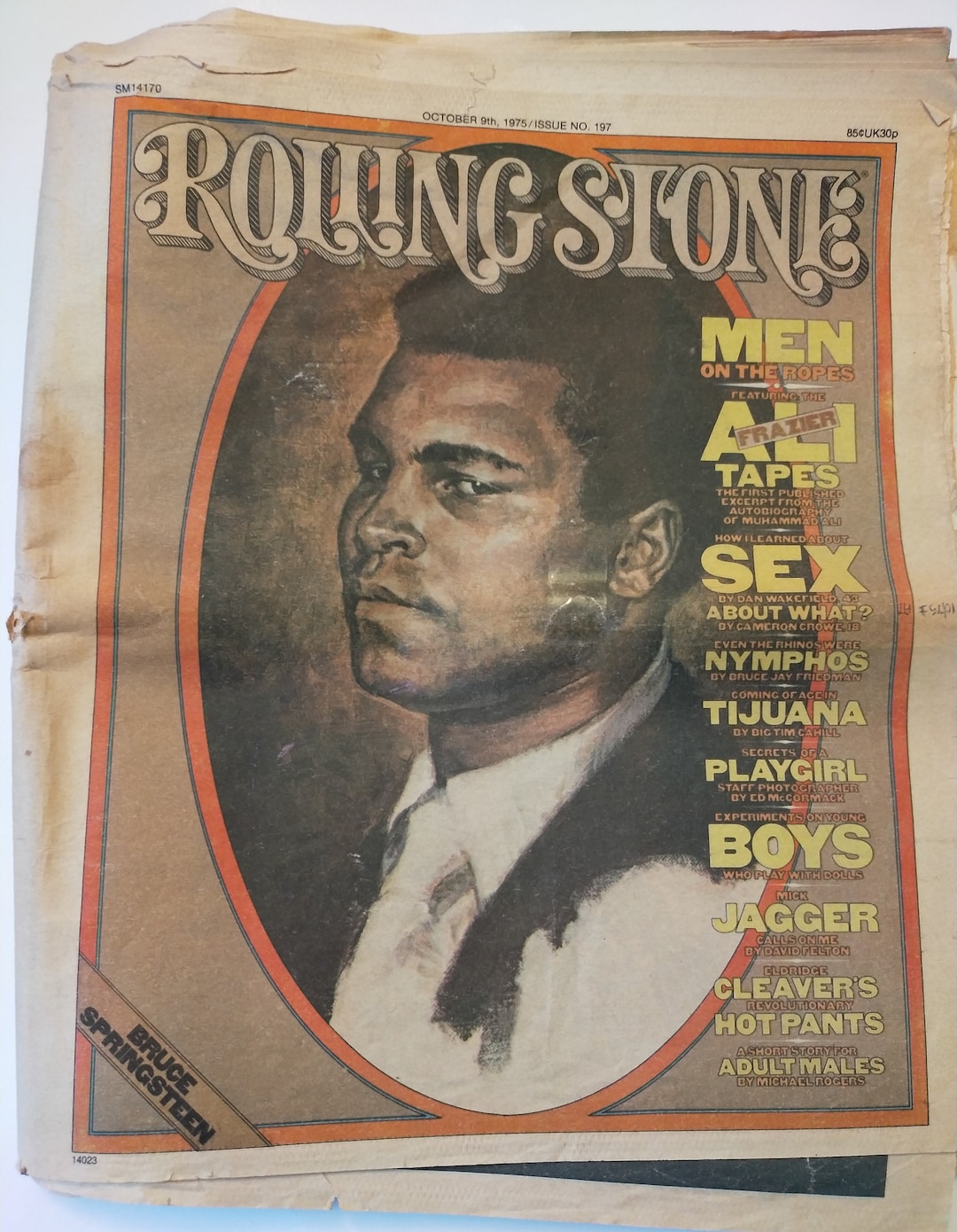 Vintage Rolling Stone Muhammad Ali Magazine Heavyweight Boxing ...