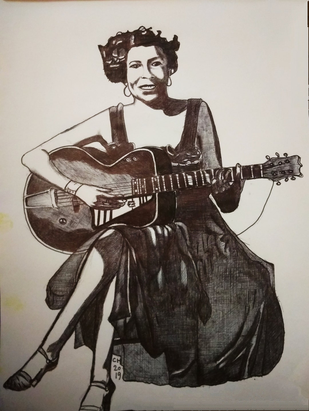 Memphis Minnie Original Print - Etsy
