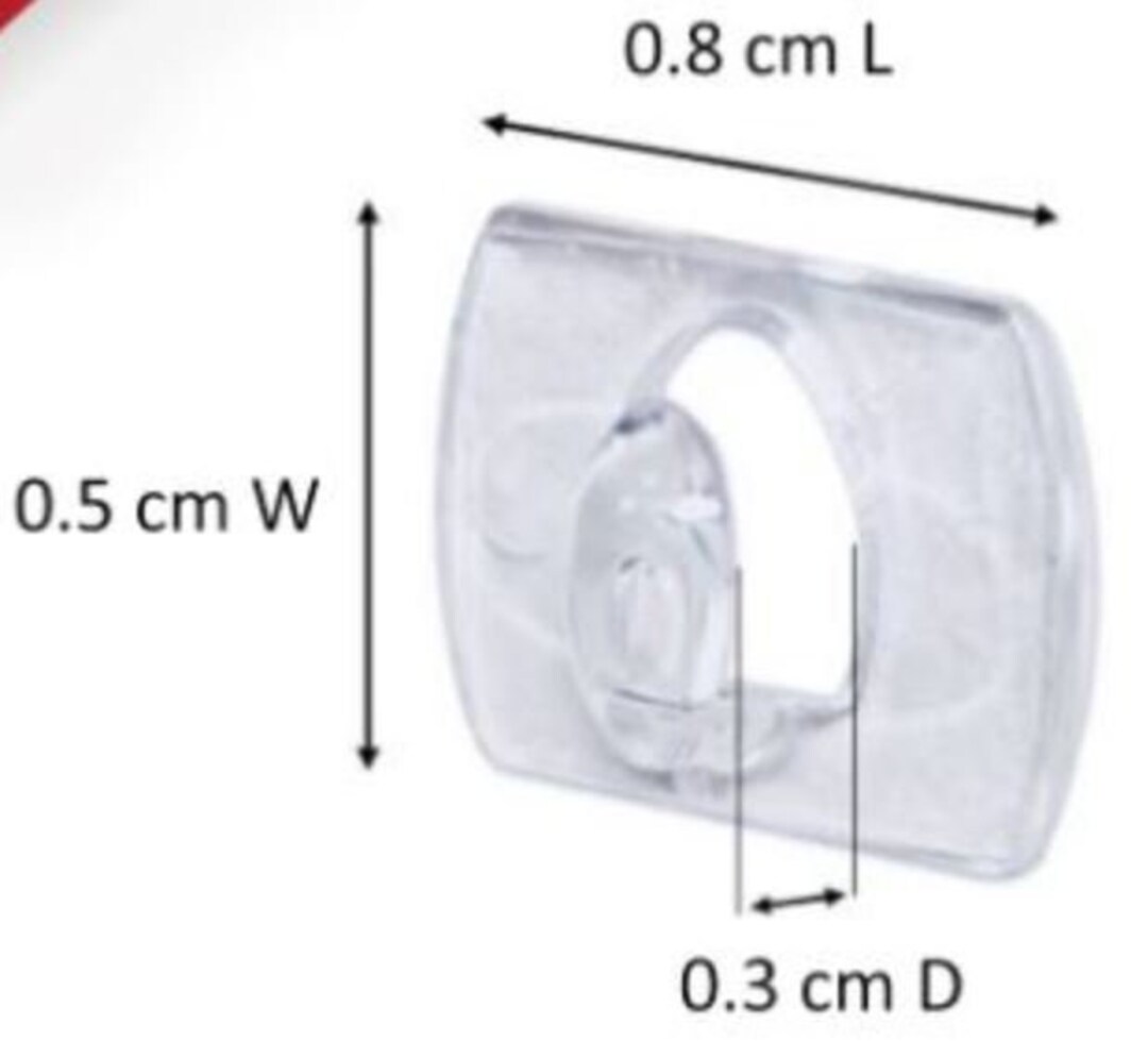 Hooks / Clear Hook / Hanger / Easy to Remove Hook / Removable - Etsy