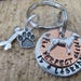 Labrador Key Chain Hand Stamped Key Chain Labrador Jewelry - Etsy
