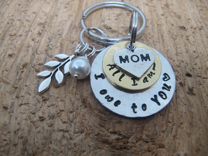 Mother Key Chain Mom Gift I Love Mom Gift for Mom. Mom Key - Etsy