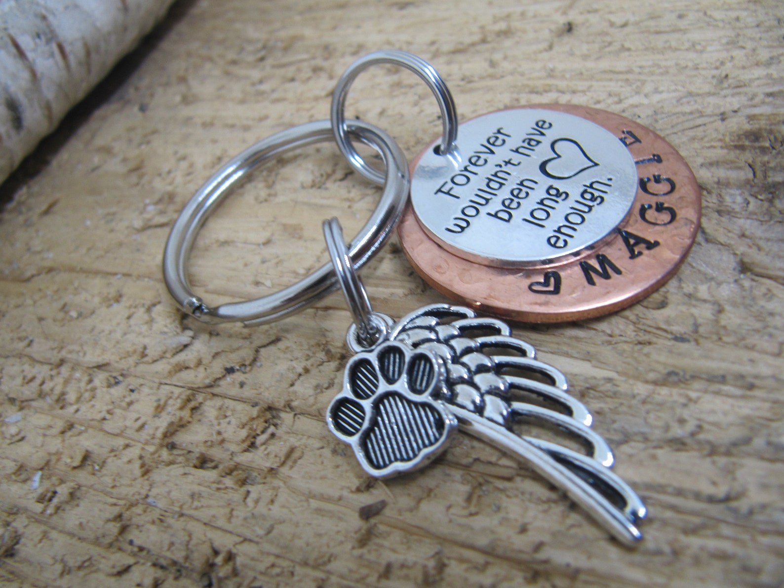 Dog Memorial Cat Memorial Pet Memorial Key Chain Loss of - Etsy