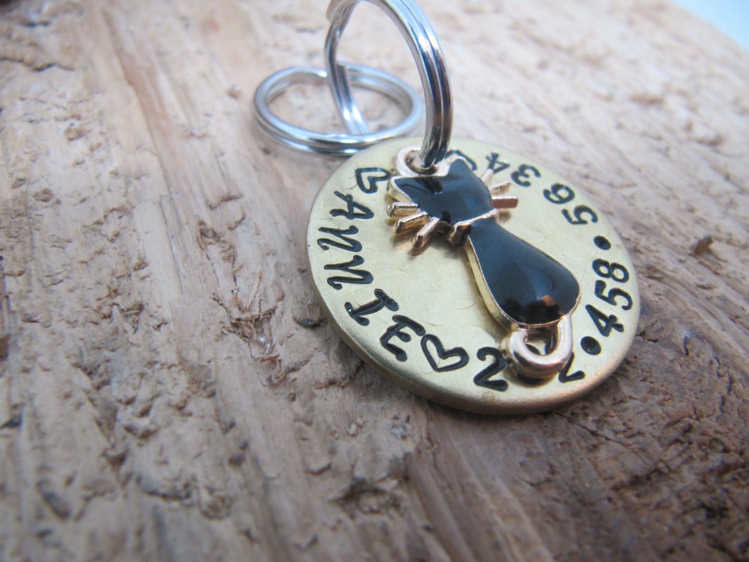 Pet ID Tag Cat ID Tag Cat Name Tag Custom ID Tags for Pet - Etsy