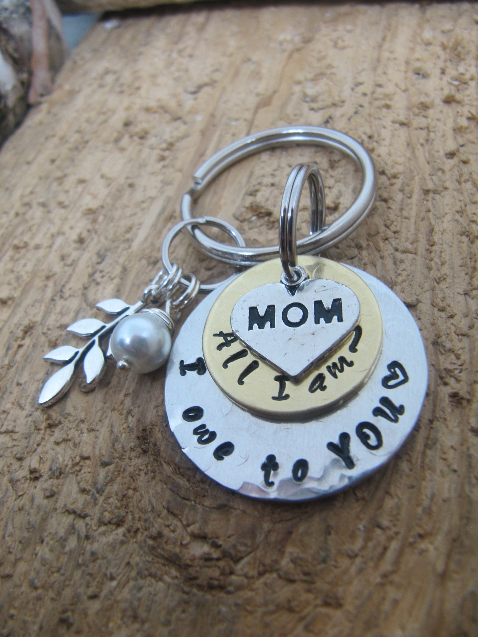 Mother Key Chain Mom Gift I Love Mom Gift for Mom. Mom Key - Etsy
